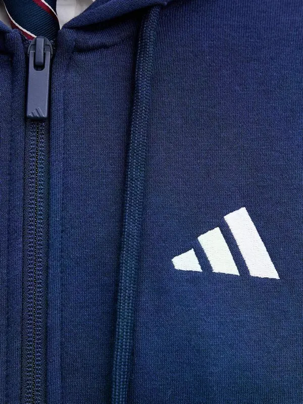 Adidas 3-stripes Zip-up Hoodie