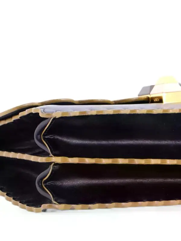 Fendi Kan I Bag Leather Medium Shoulder Bag