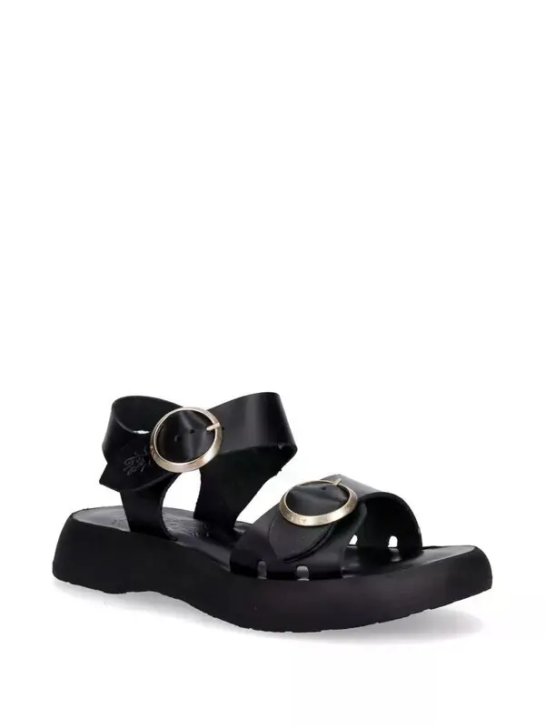 Fly London Buckle-fastening Leather Sandals