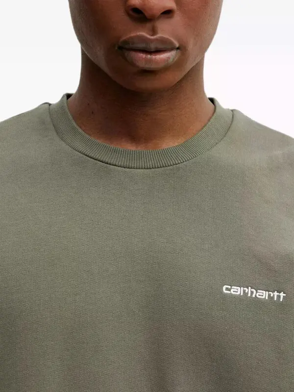 Carhartt Work In Progress Script Embroidery Sweatshirt