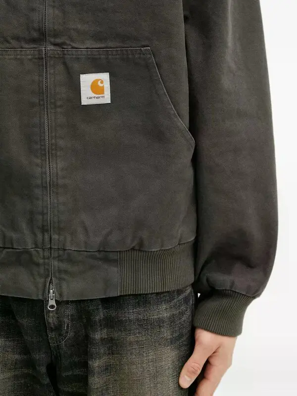 Carhartt Work In Progress Ravon Logo-patch Zip-up Jacket