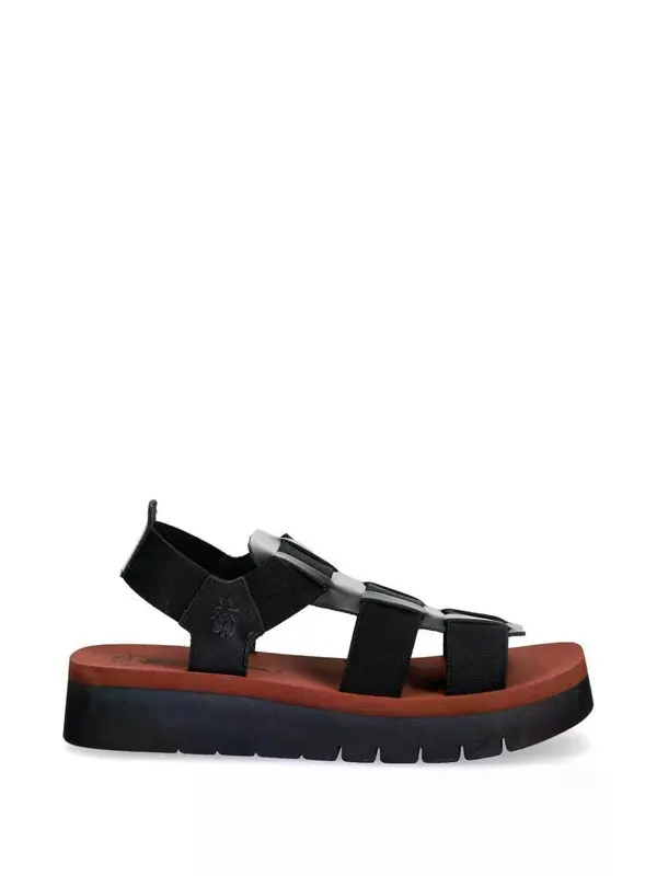 Fly London Cage-strap Platform Sandals