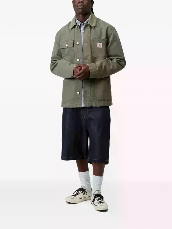 Carhartt Work In Progress Michigan Logo-patch Jacket - Green