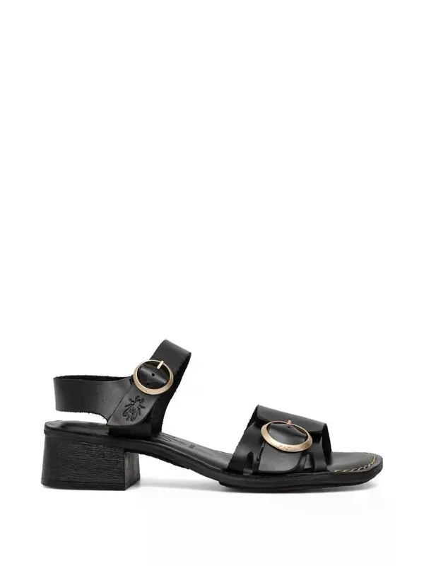 Fly London Buckle-fastening Block-heel Sandals