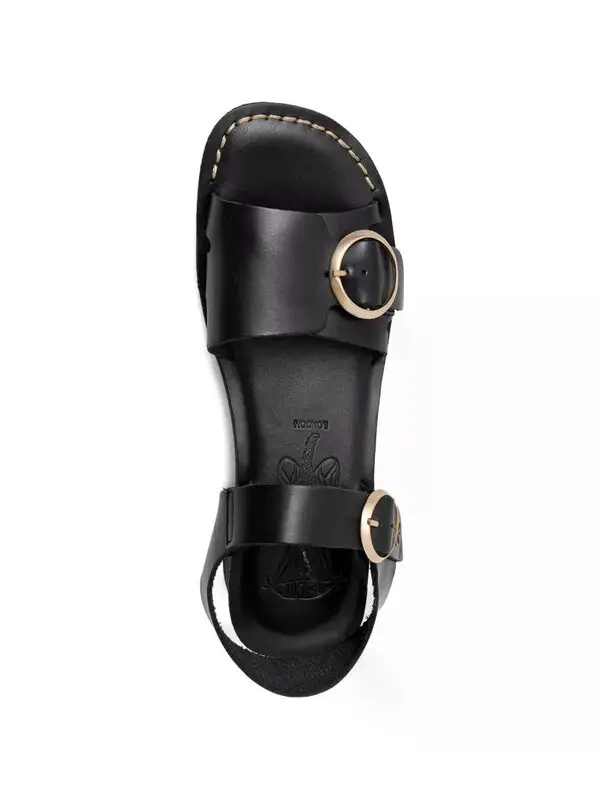 Fly London Buckle-fastening Block-heel Sandals