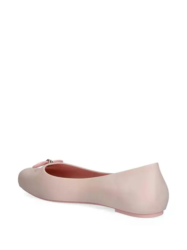 Melissa Bow Detail Ballet Flats