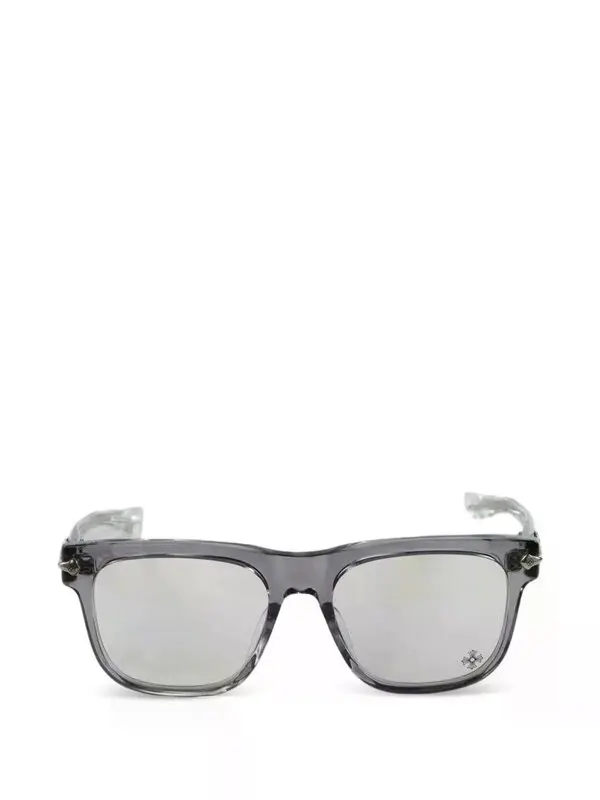 Chrome Hearts Square Frame Glasses - Grey