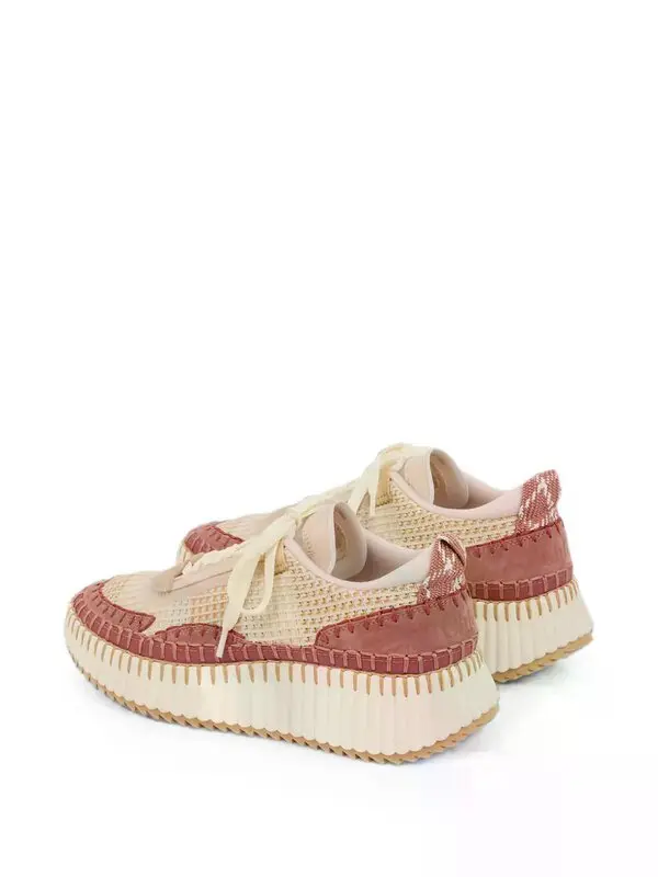 Chloé Nama Whipstitch Sneakers