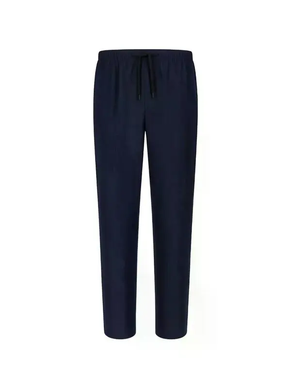 CELLAR DOOR Drawstring Track Pants - Blue