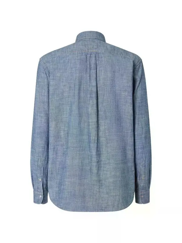 Fendi Logo-patch Button-down Shirt