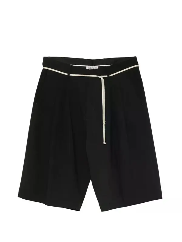 STATE OF ORDER Pleated Shorts