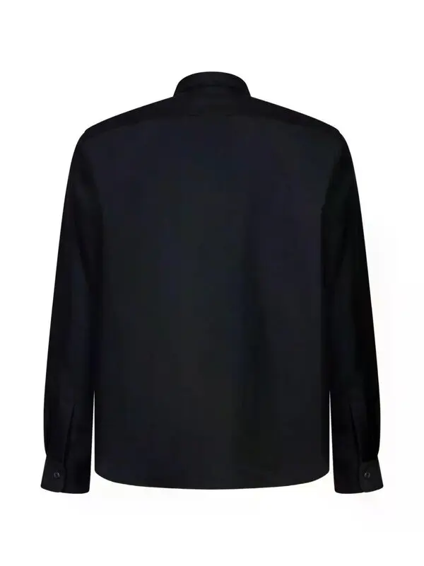 JIL SANDER Pointed-collar Rounded-hem Shirt