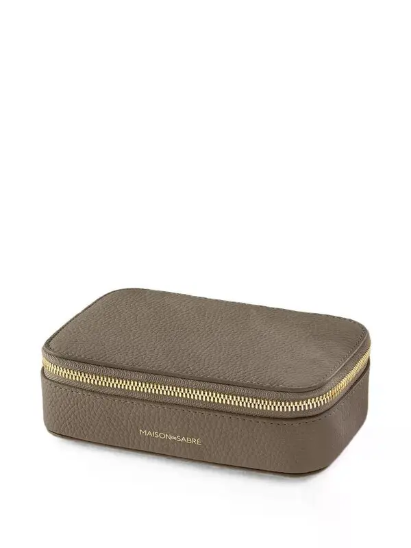 MAISON DE SABRE Leather Jewellery Case