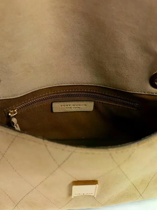 Tory Burch Small Charlie Quilted Shoulder Bag