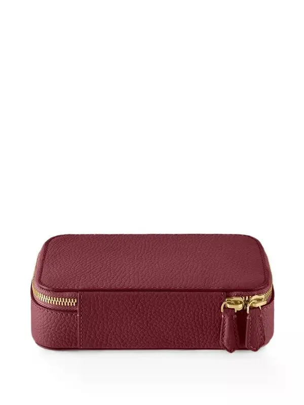 MAISON DE SABRE Logo-detail Jewellery Case - Red