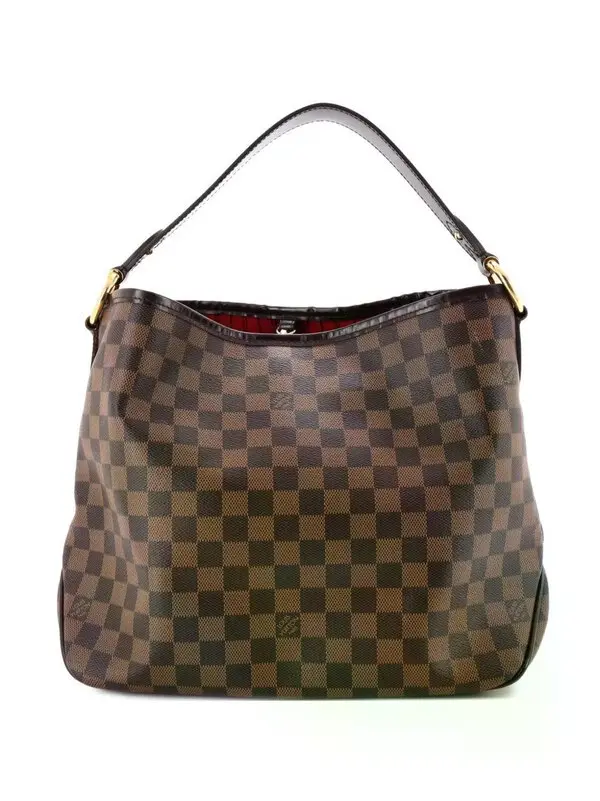 LOUIS VUITTON Damier Pm Hobo Bag - Brown