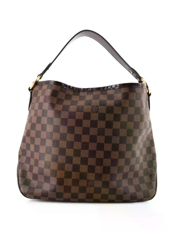 LOUIS VUITTON Damier Pm Hobo Bag - Brown