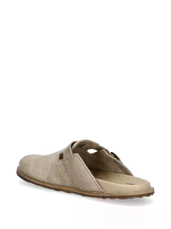 Fly London Buckle-fastening Suede Slippers