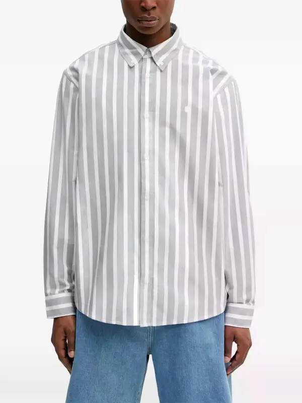 Carhartt Work In Progress L/s Deven Shirt - Grey