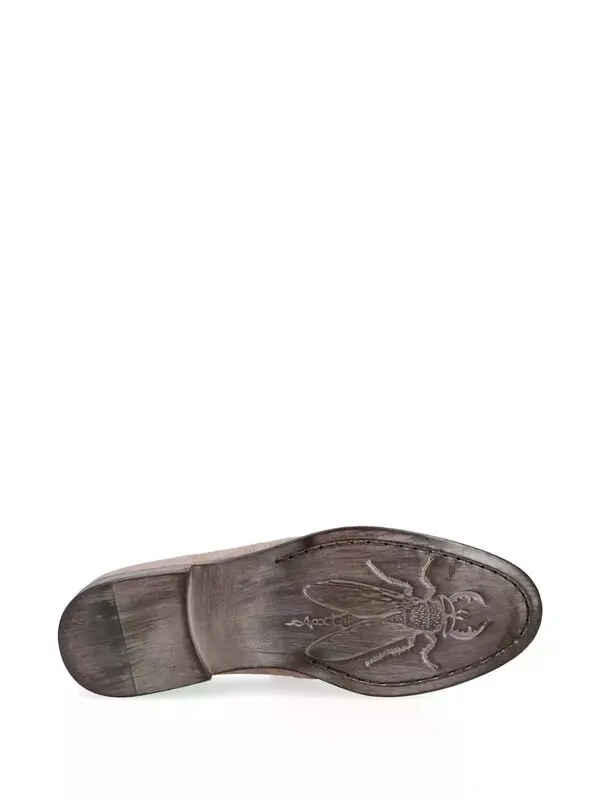 Fly London Beige Penny Loafers