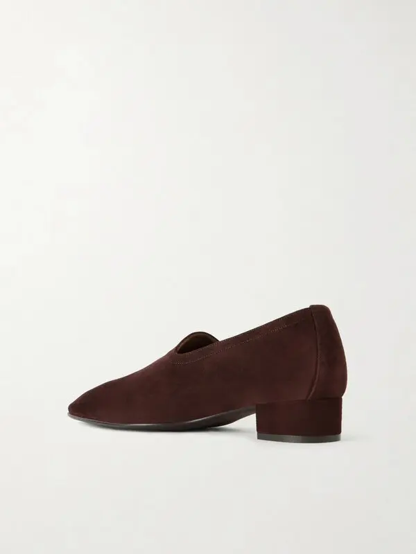 HERBERT LEVINE Soft Touch Suede Loafers