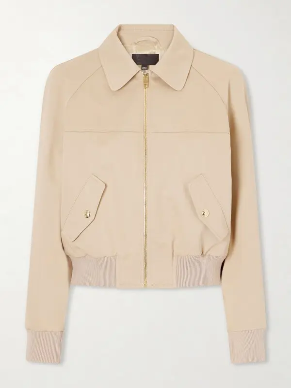 NILI LOTAN Saul Cotton Bomber Jacket