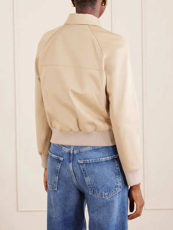NILI LOTAN Saul Cotton Bomber Jacket