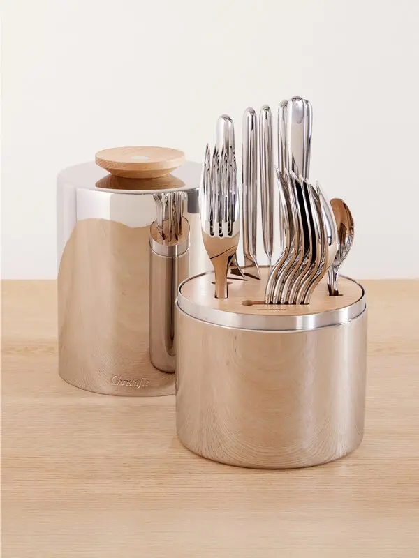 Christofle Concorde 24-piece Stainless Steel Cutlery Set - Silver