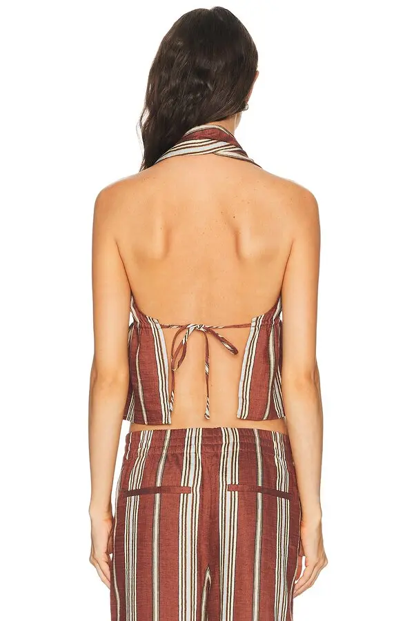 A.L.C. Kaia Top In Brown
