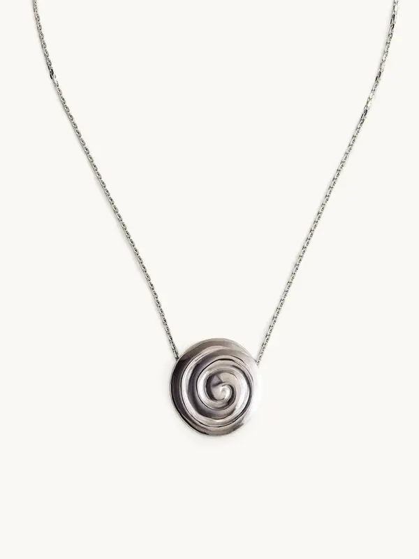 LOUIS ABEL Uzu Mid Necklace - Silver