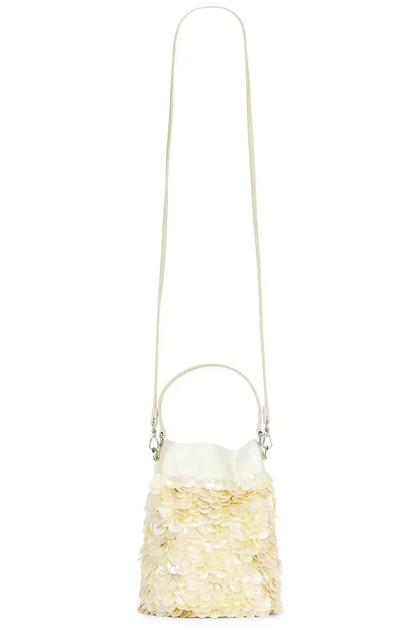 Staud Lila Mini Bag In Creme