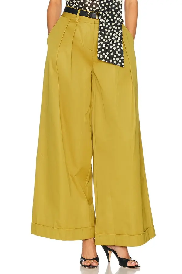 Françoise Mila Pant - Olive