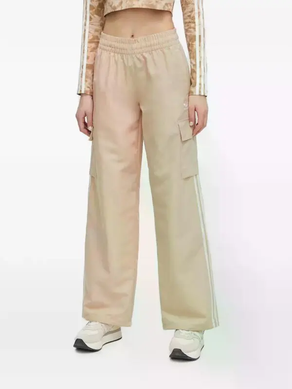 Adidas Adicolor 3-stripes Cargo Track Pants - Neutrals