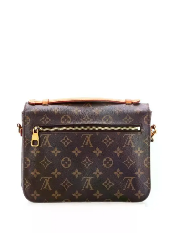 LOUIS VUITTON Pochette Métis Monogram Canvas Crossbody Bag - Brown
