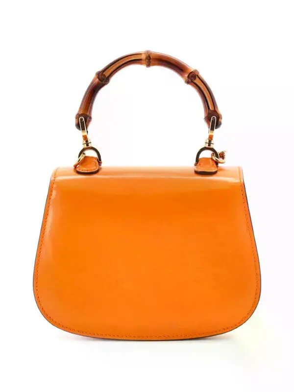 Gucci Bamboo 1947 Leather Mini Top Handle Bag