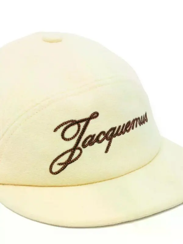 Jacquemus Le Lana Logo Embroidered Baseball Cap