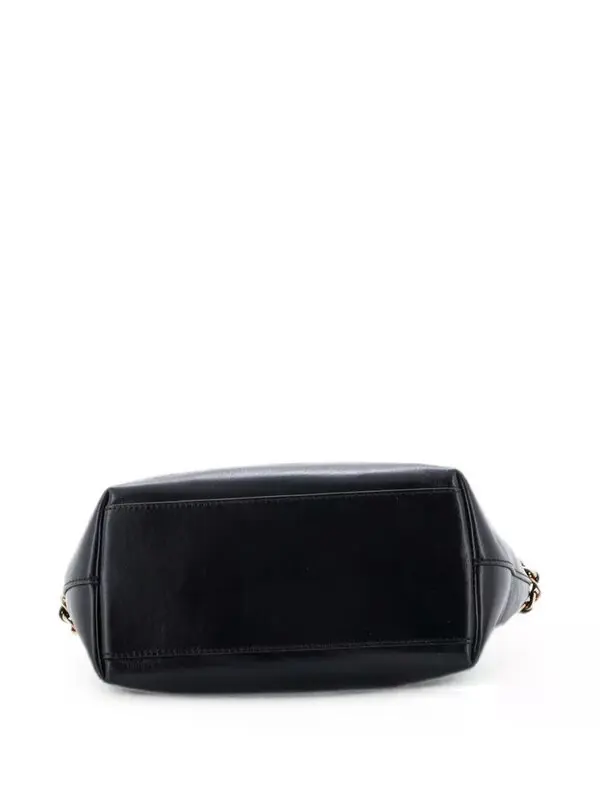 Versace Medusa Icon Chain Leather Mini Tote Bag