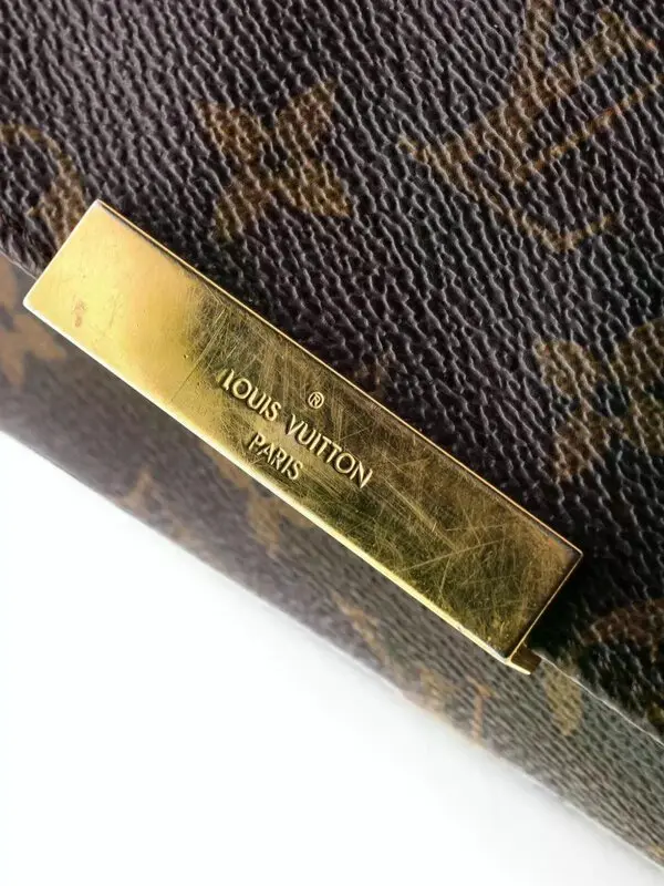 LOUIS VUITTON Monogram Canvas Pm Clutch Bag