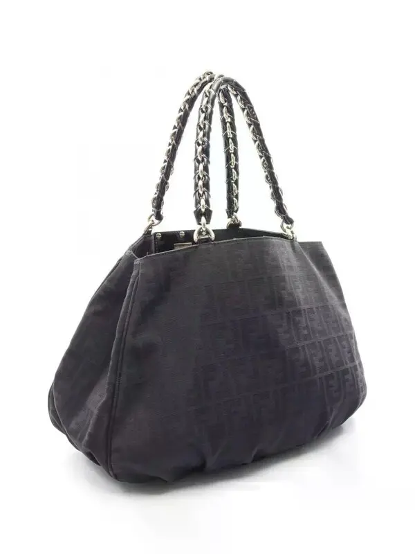 Fendi Zucca Canvas Tote Bag