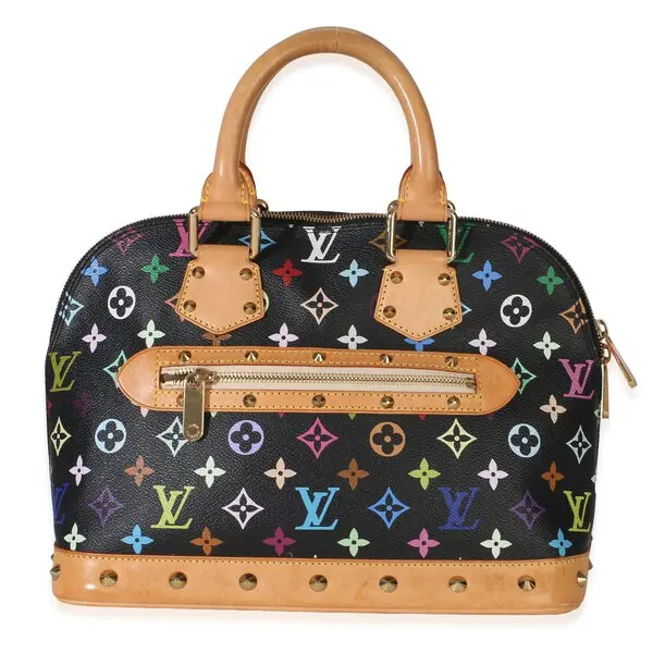 LOUIS VUITTON Alma Pm Monogram Canvas Bag - Multicolor