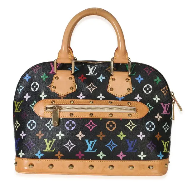 LOUIS VUITTON Alma Pm Monogram Canvas Bag - Multicolor