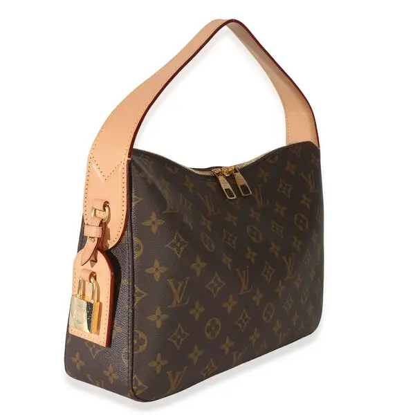 LOUIS VUITTON Monogram Canvas Slouchy Pm Shoulder Bag
