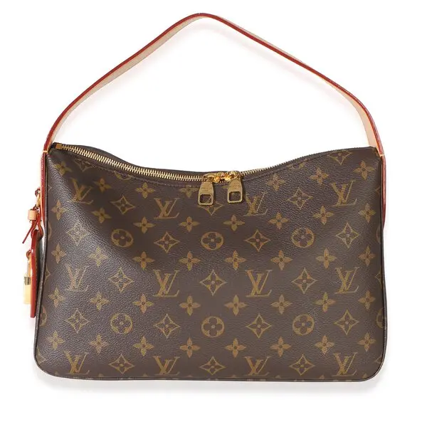 LOUIS VUITTON Monogram Canvas Slouchy Pm Shoulder Bag - Brown