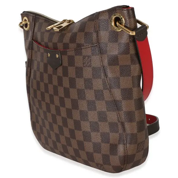 LOUIS VUITTON Damier Ebene South Bank Besace Shoulder Bag