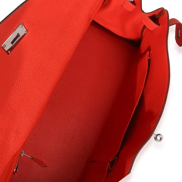 Hermès Capucine Togo Shoulder Kelly 40 Phw