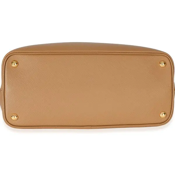 Prada Caramel Red Saffiano Cuir Tote
