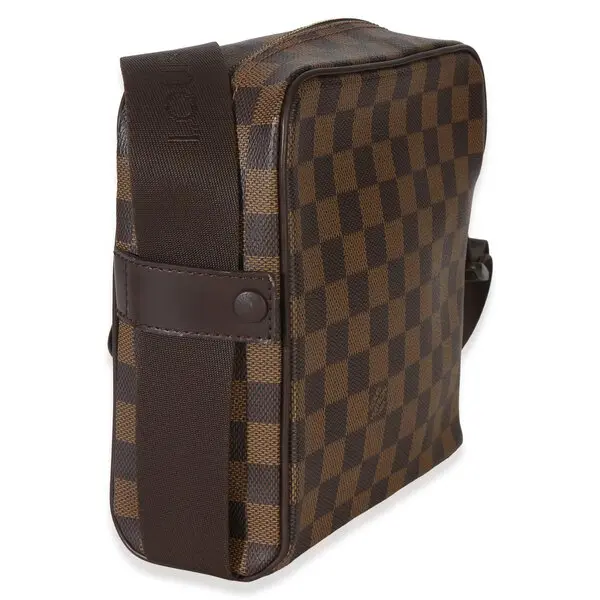 LOUIS VUITTON Damier Ebene Canvas Olav Pm Messenger Bag