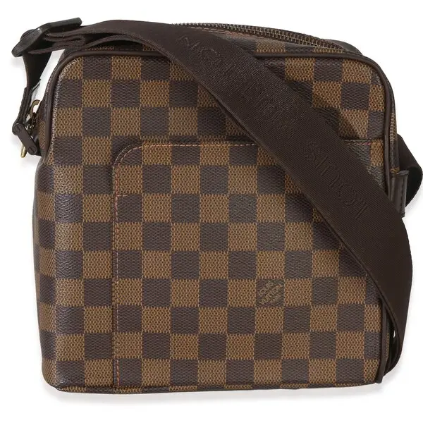 LOUIS VUITTON Damier Ebene Canvas Olav Pm Messenger Bag