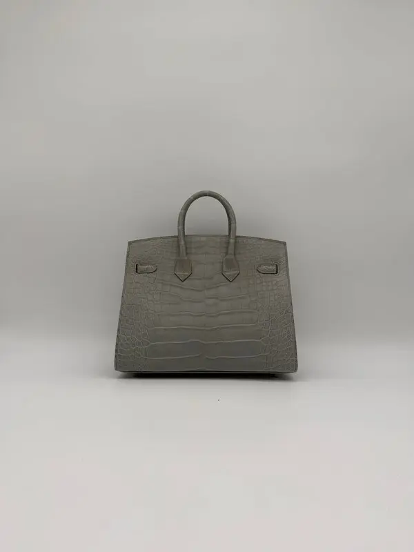 Hermès Birkin Matte Alligator Palladium Hardware