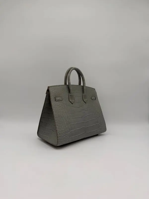Hermès Birkin Matte Alligator Palladium Hardware